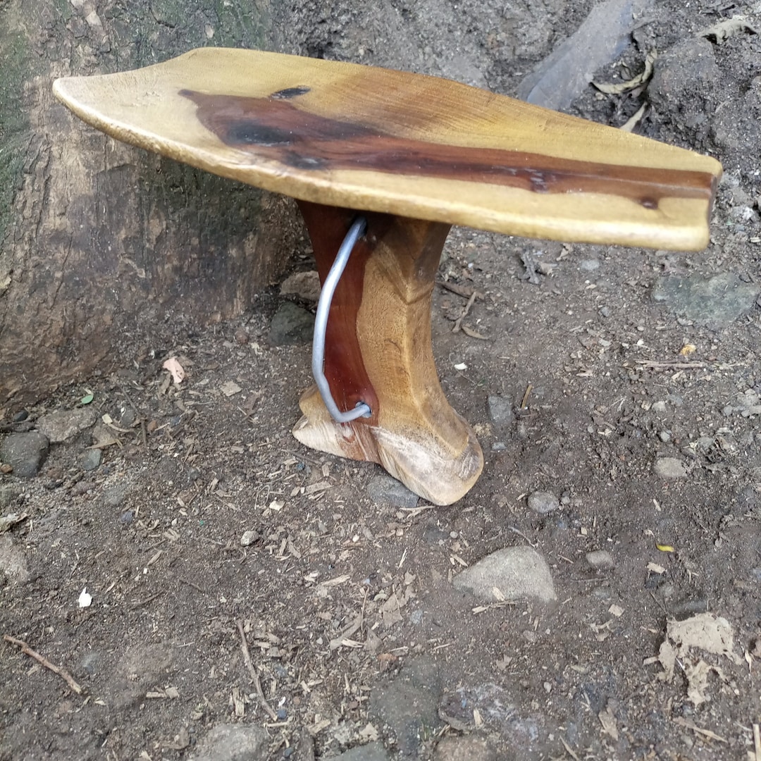 Vintage Pokot Acacia Wood Stool Chair Seat Headrest Antique Kenya ...