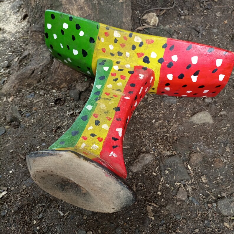 Vintage Turkana Pokot Stool Chair Headrest Antique Kenya African Rasta ...