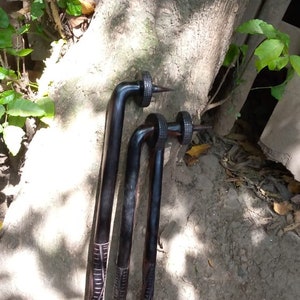 Traditional Tokofini Style Talking Stick Original Handcarved U Pik Wood ...