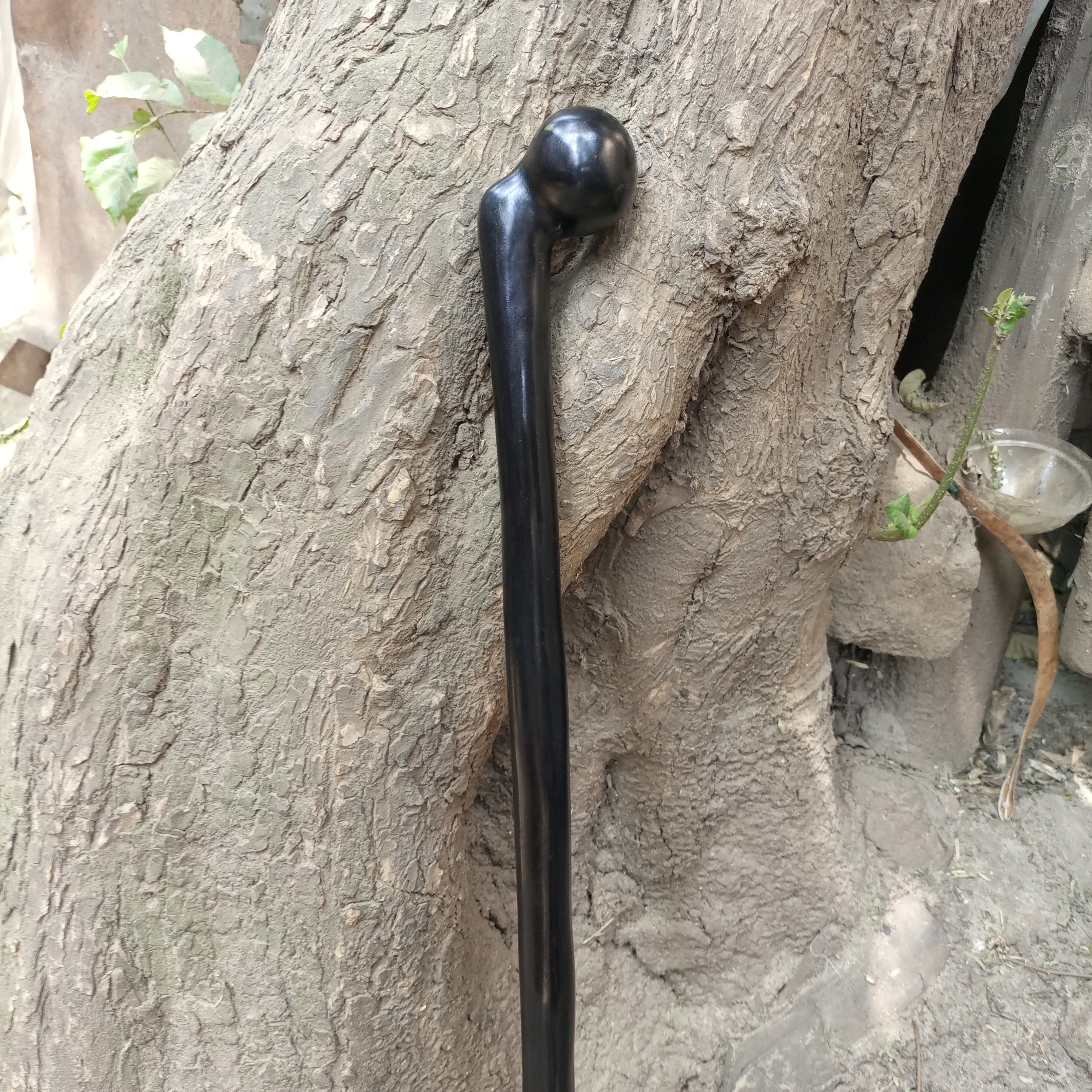 Maasai Traditional Blackwood Talking Stick Original Handcarved U Pik ...