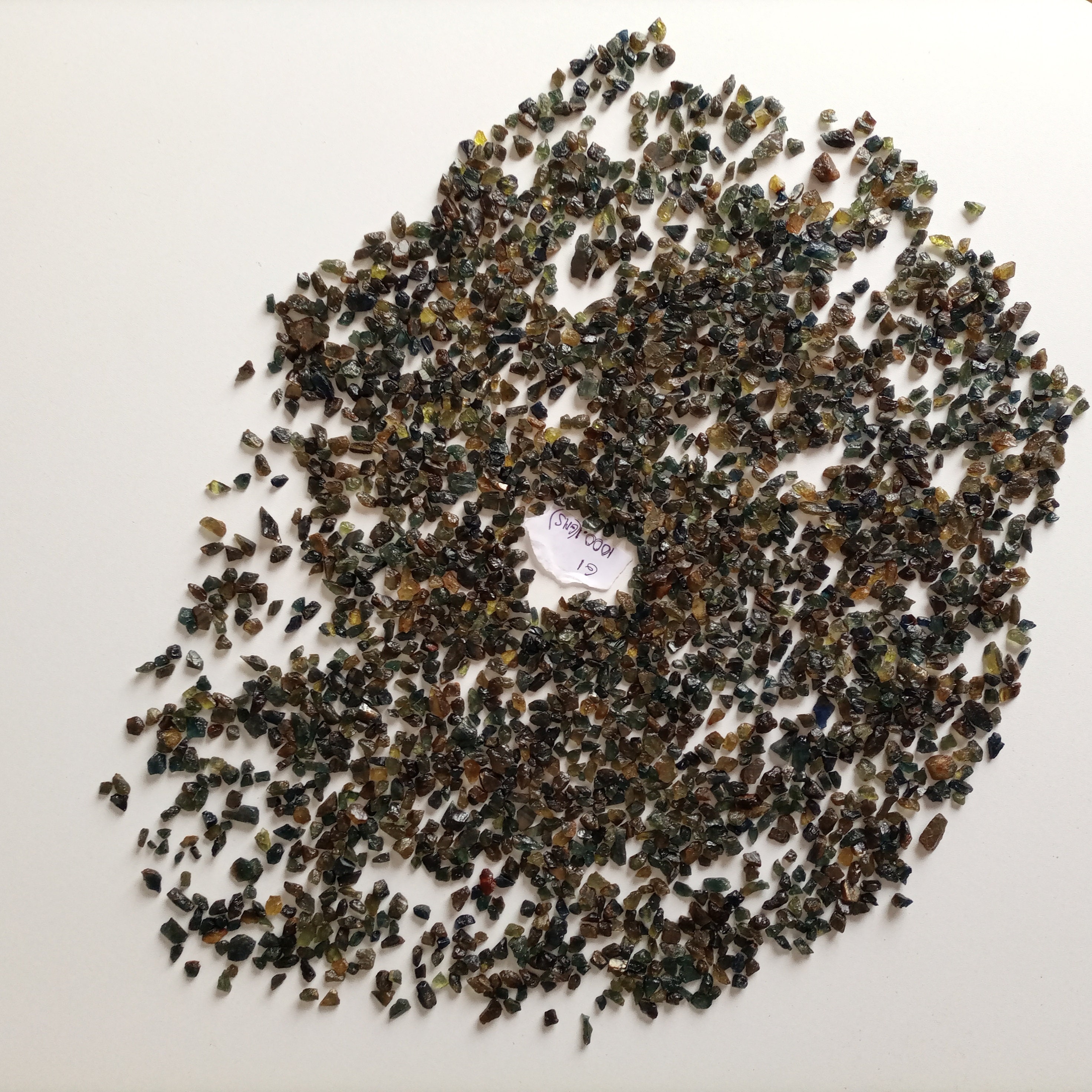 1KG Gem Sapphire Mix Parcel Natural Gemstone Rough Jewelry Facet Grade ...