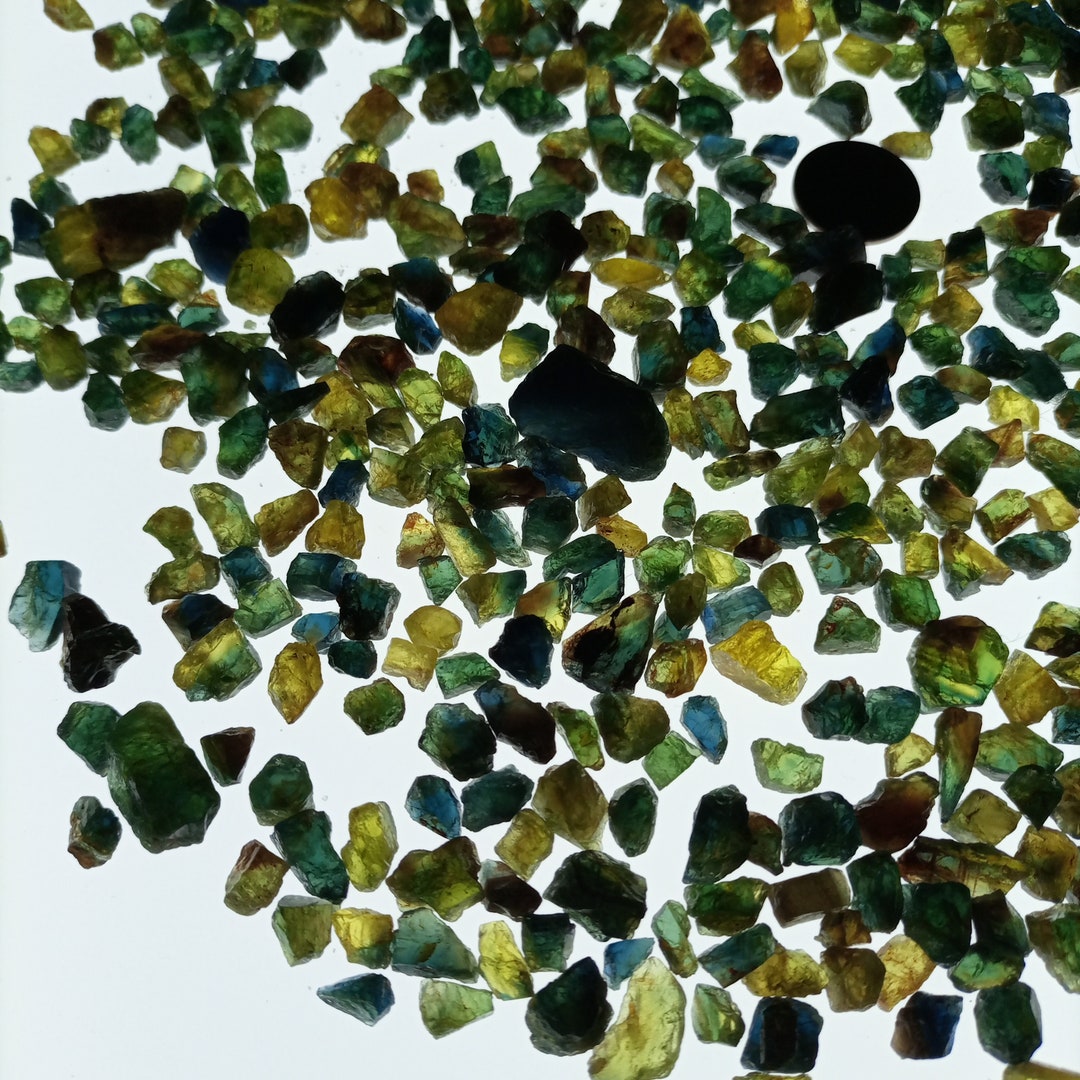 1KG Gem Sapphire Mix Parcel Natural Gemstone Rough Jewelry Facet Grade ...