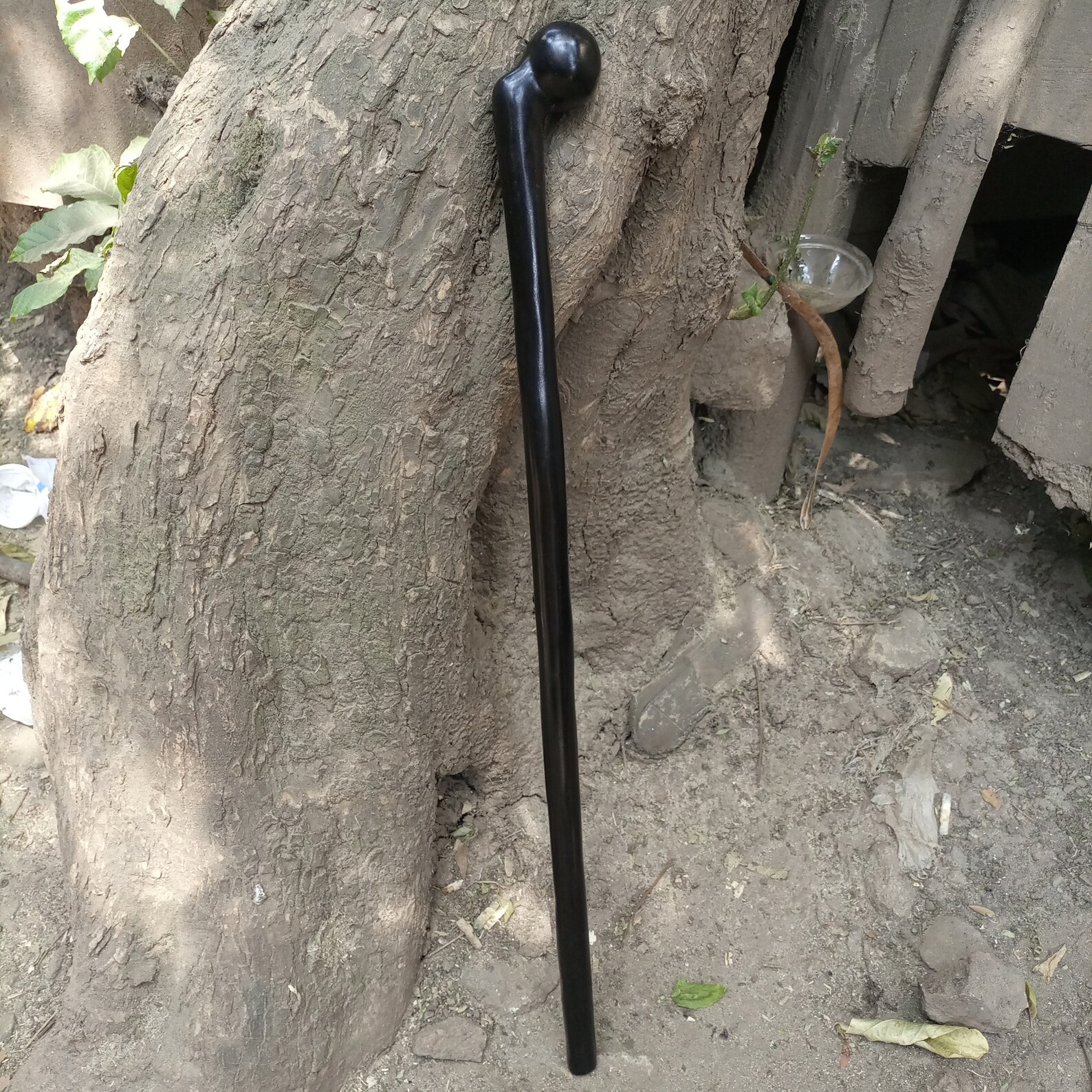 Maasai Traditional Blackwood Talking Stick Original Handcarved U Pik ...