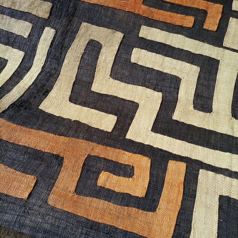 116x24 INCH Bakuba Tribe Original Clothes Textile Tapestry - Etsy