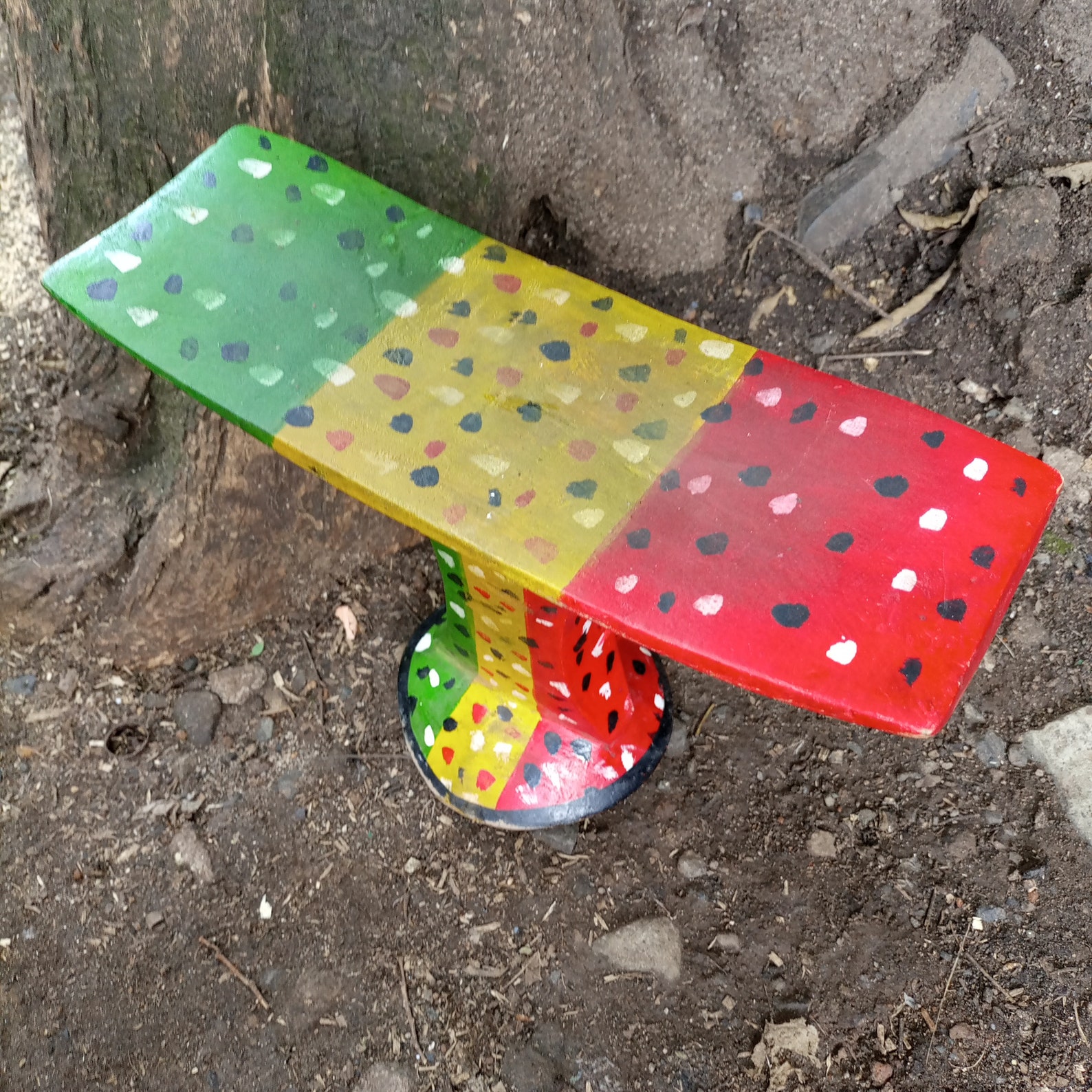 Vintage Turkana Pokot Stool Chair Headrest Antique Kenya African Rasta ...