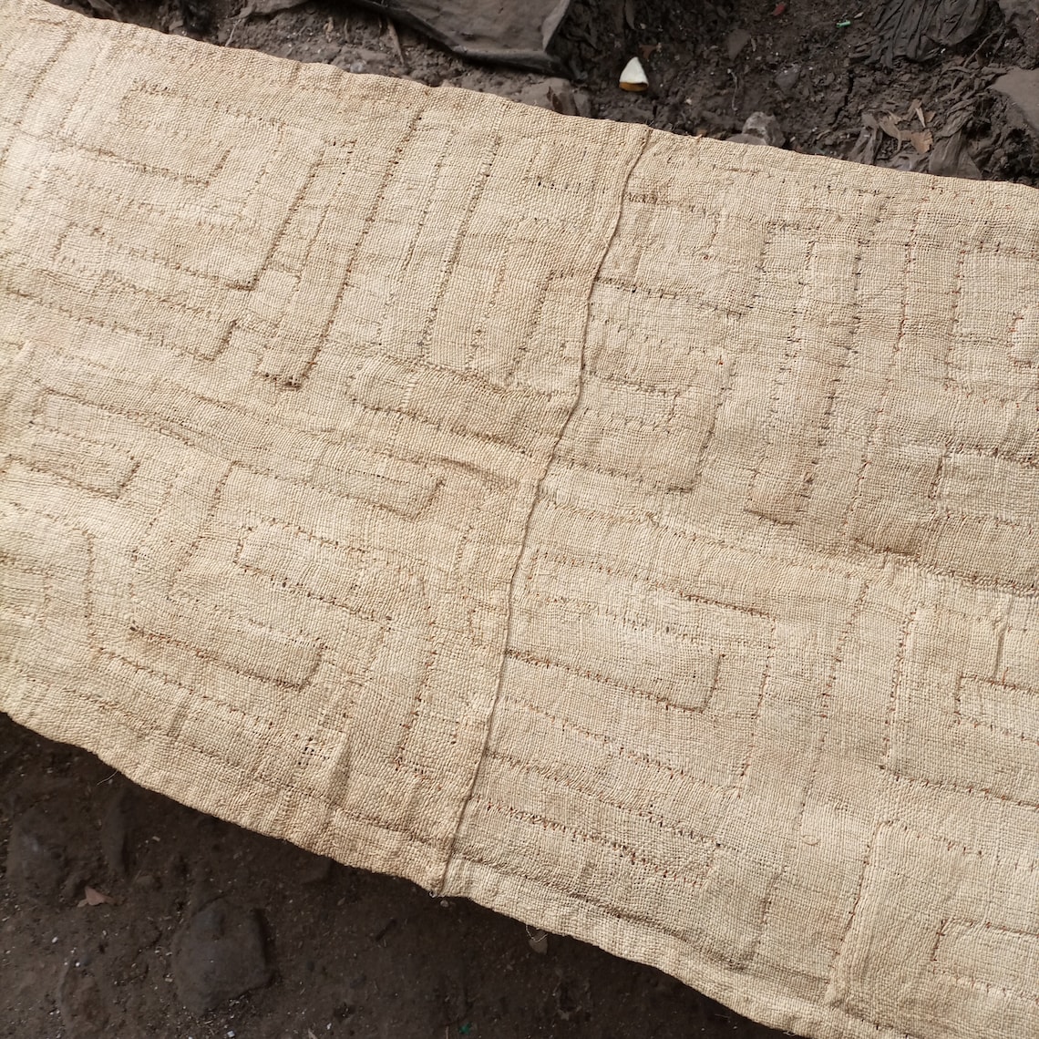 116x24 INCH Bakuba Tribe Original Clothes Textile Tapestry - Etsy