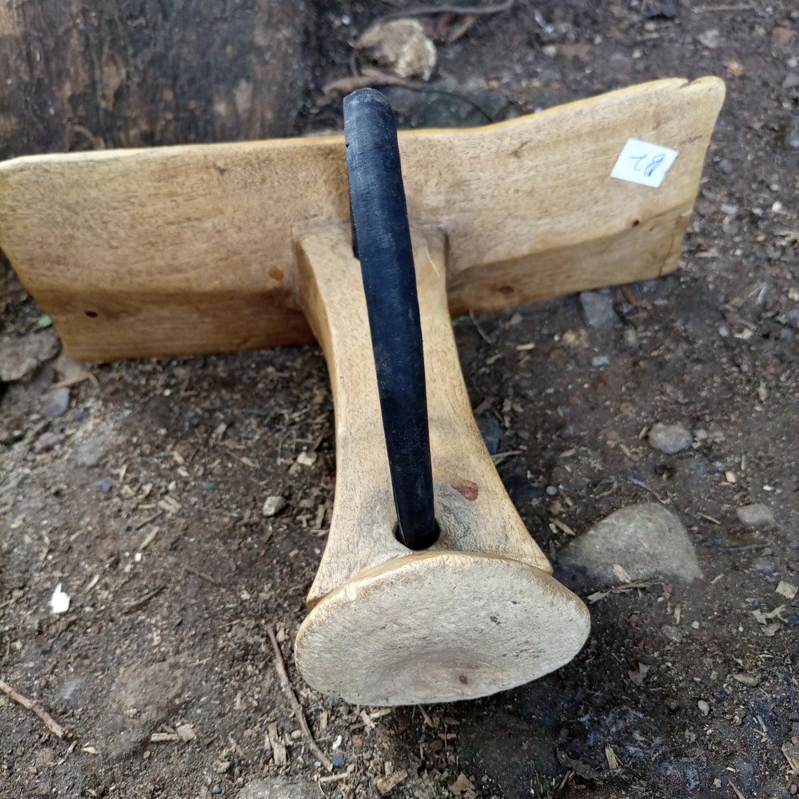 Vintage Pokot Acacia Wood Stool Chair Seat Headrest Antique Kenya ...