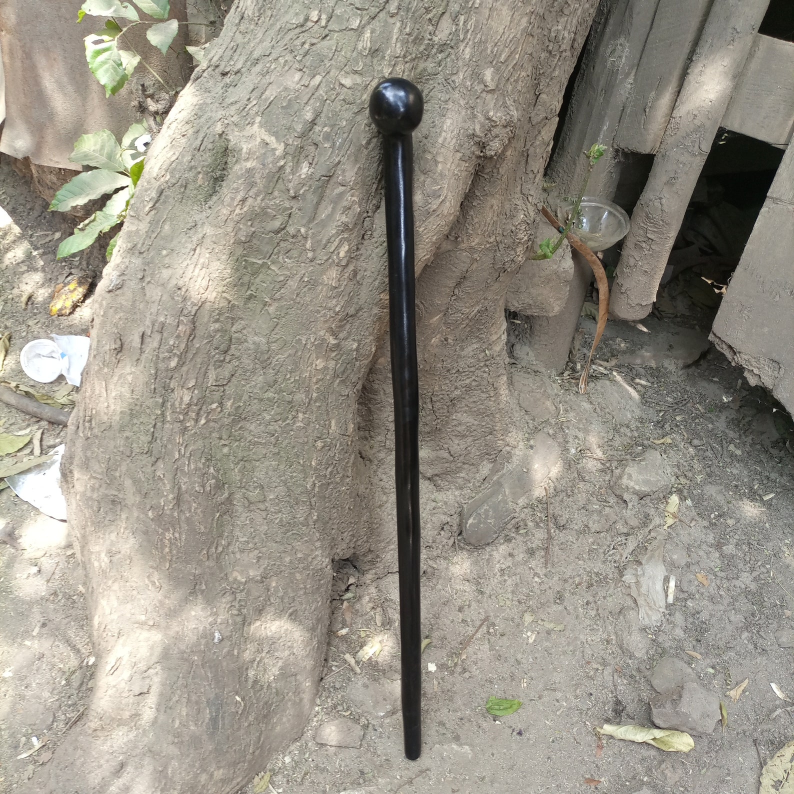 Maasai Traditional Blackwood Talking Stick Original Handcarved U Pik ...