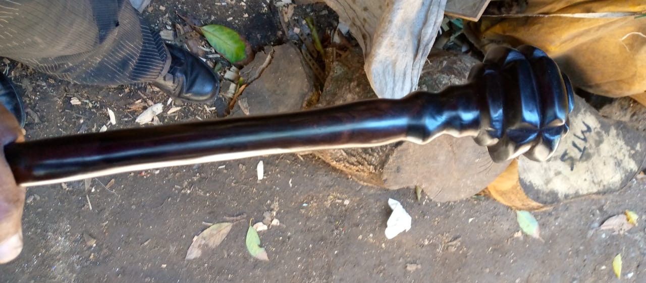 South African Style Traditional Ironwood Talking Stick Original ...