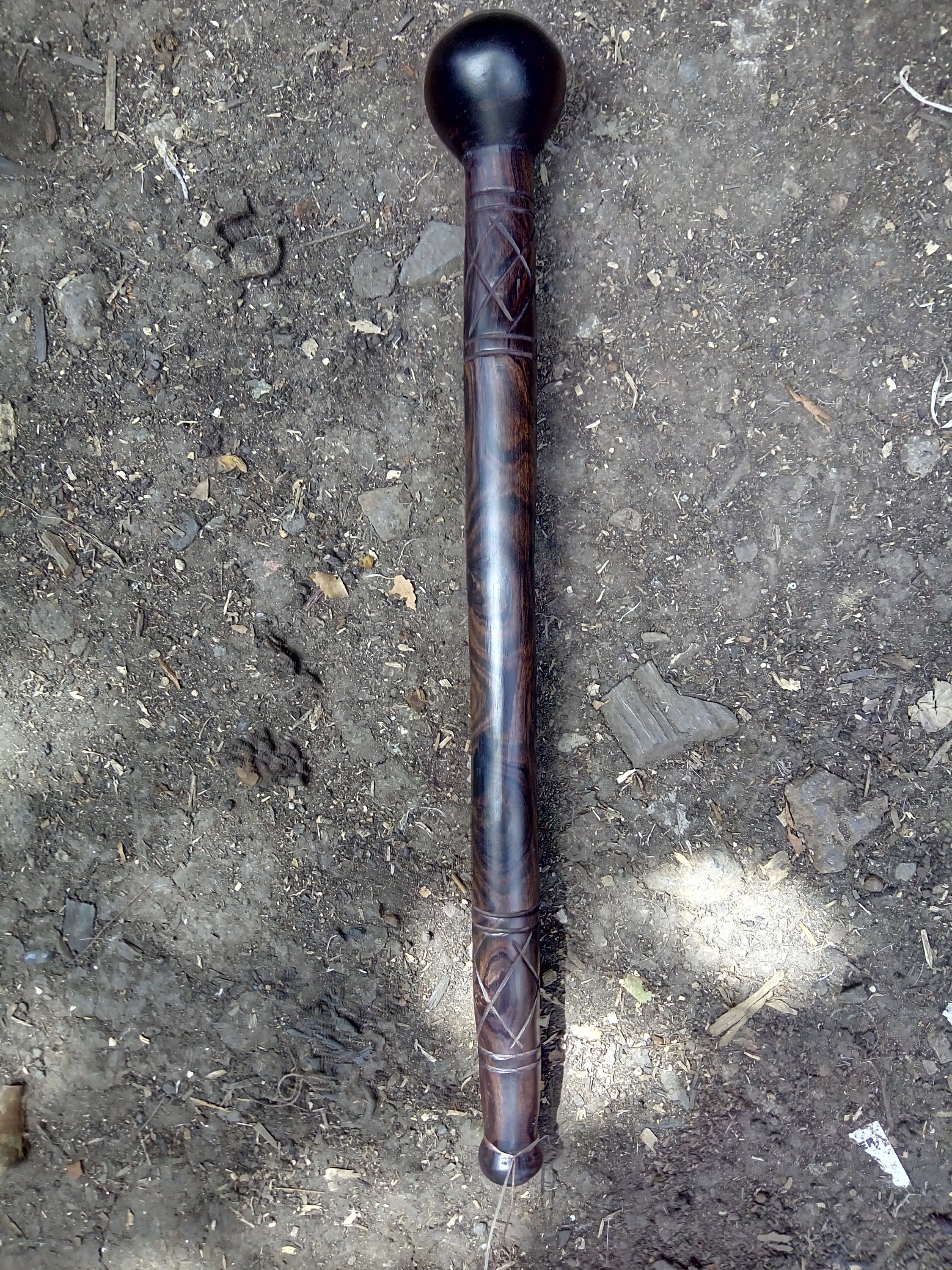 Maasai Traditional Blackwood Talking Stick Original Handcarved U Pik ...