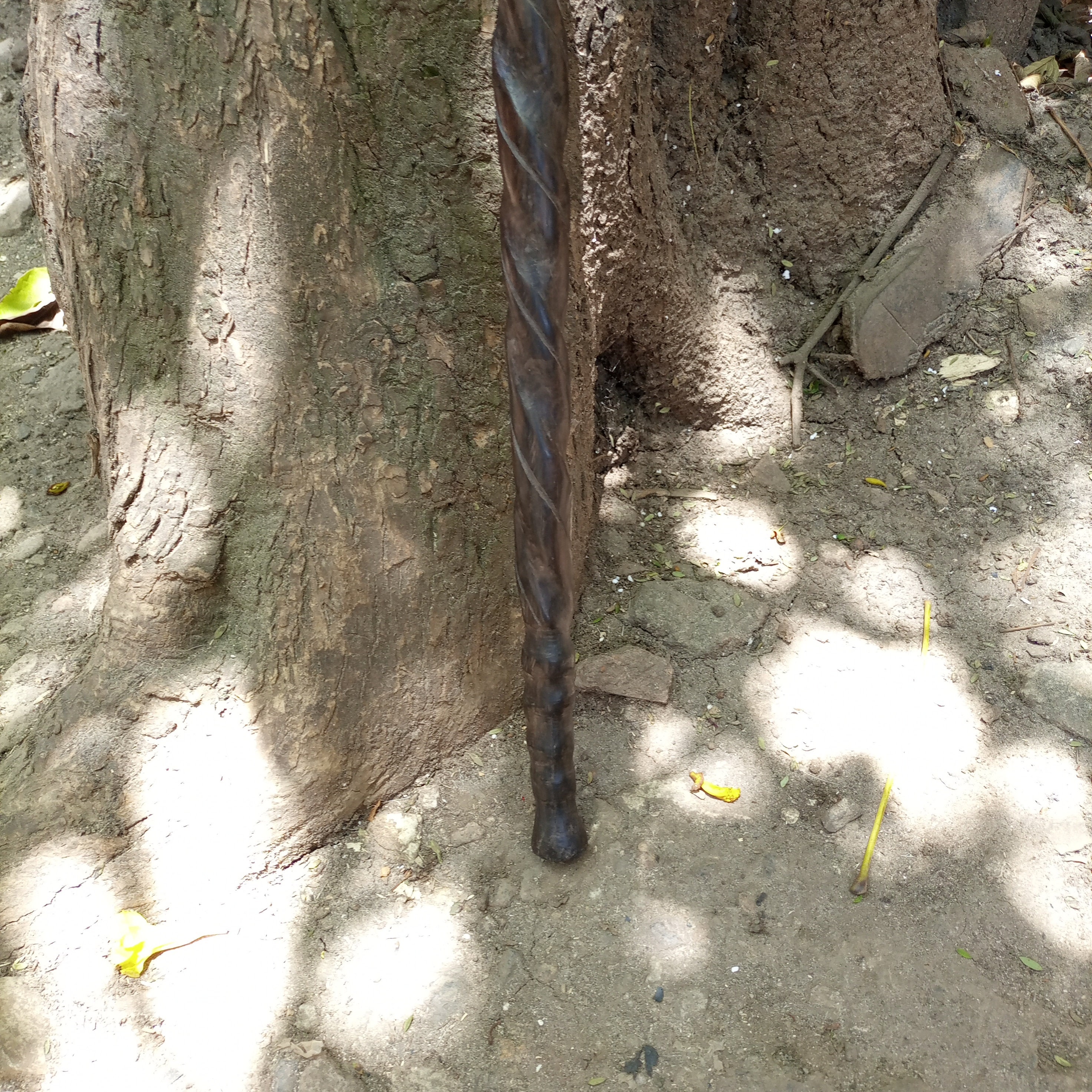 2.25 Maasai Traditional Ironwood Talking Stick Original Handcarved Pik ...