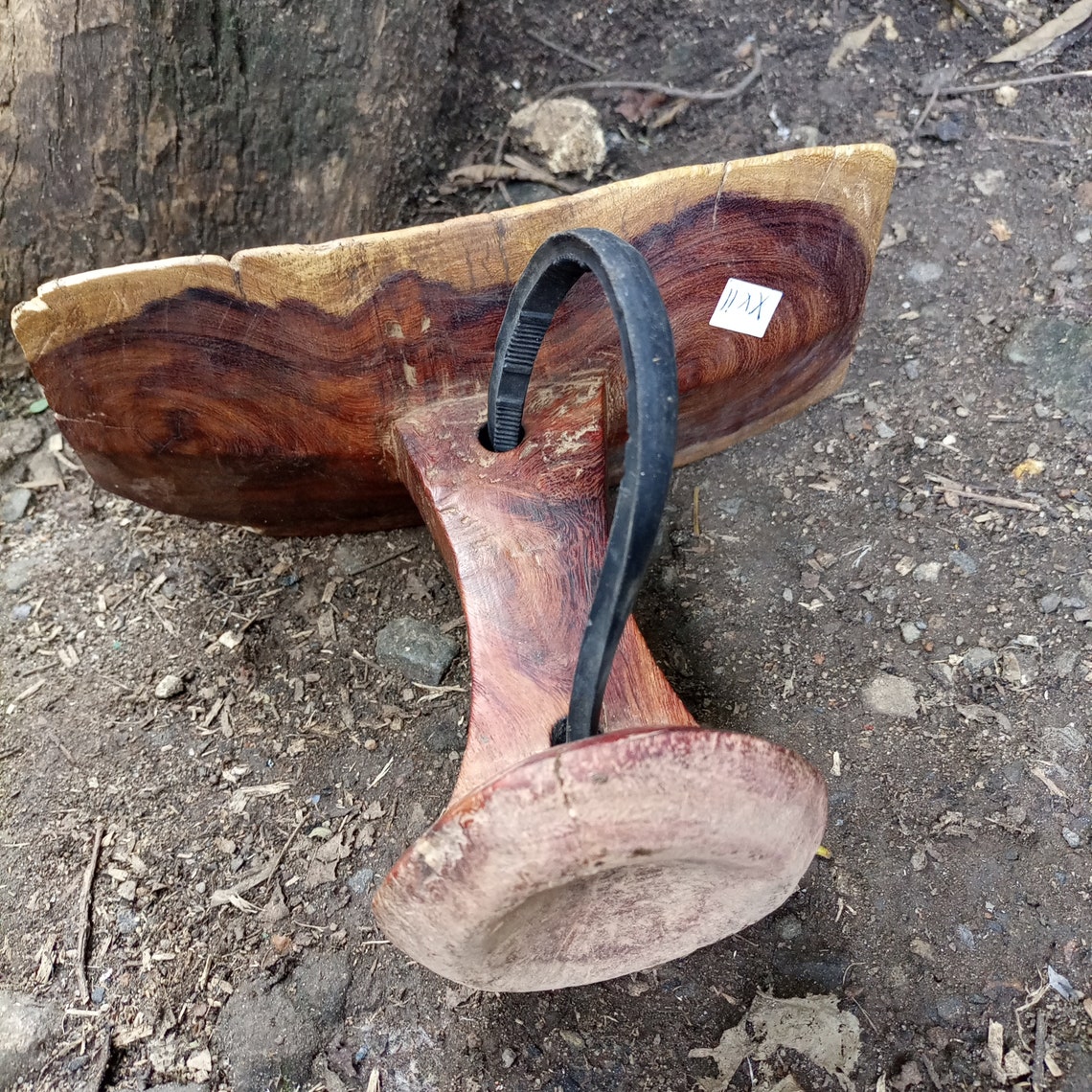 Vintage Pokot Acacia Wood Stool Chair Seat Headrest Antique Kenya ...