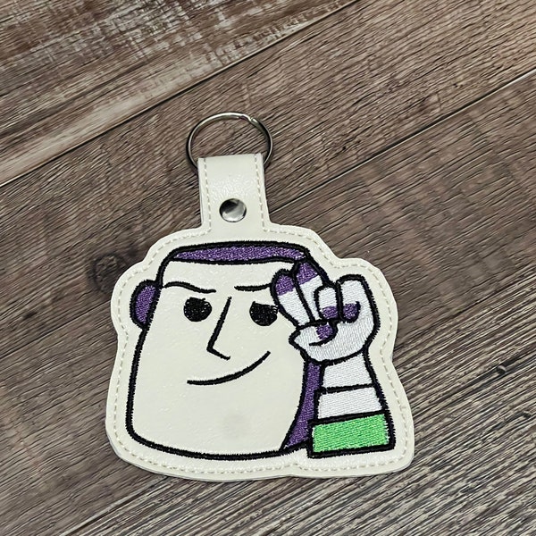 Buzz Lightyear Keychain - Etsy