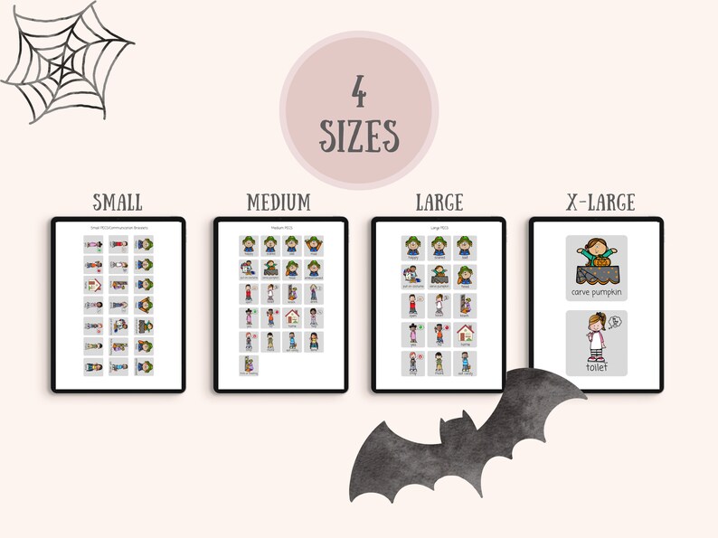 Halloween Essentials PECS Communication Bracelets Trick or Treat Sign ...