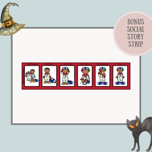 How to Put on a Costume Social Story Autism - Etsy