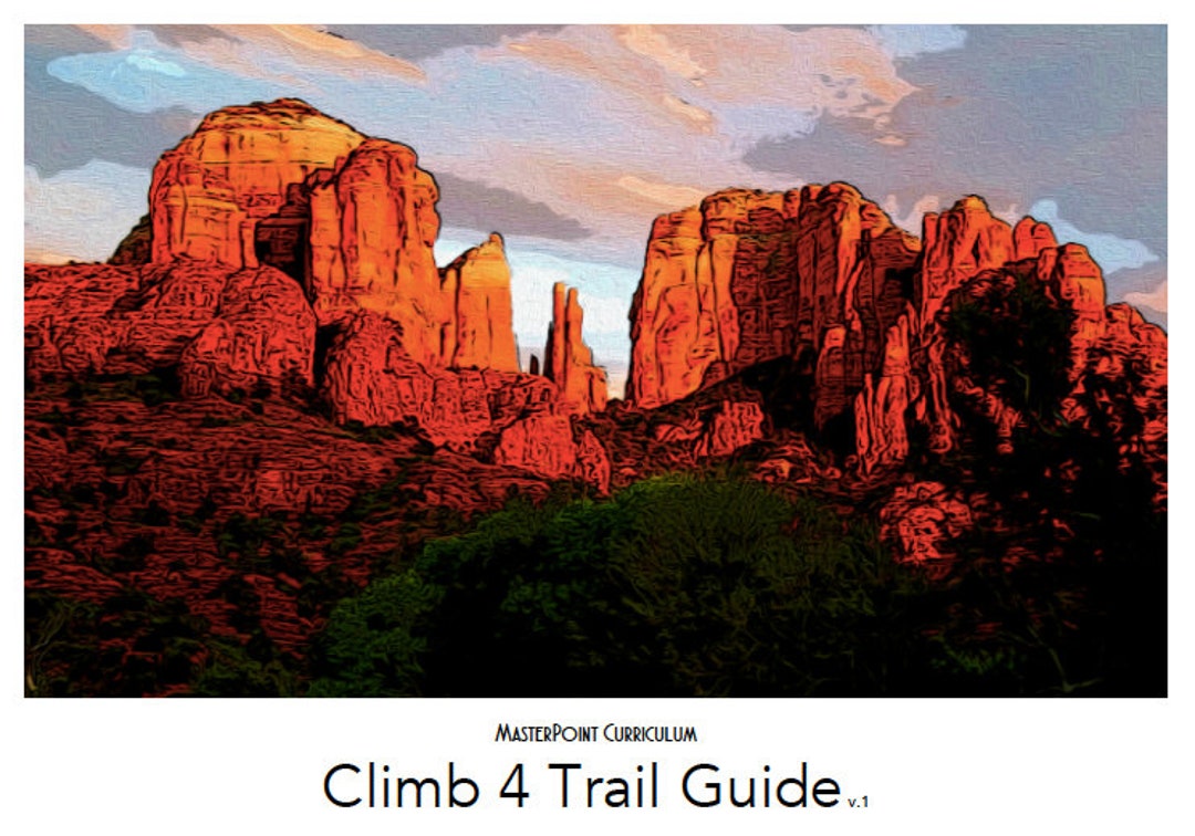 Masterpoint Curriculum Climb 4 Trail Guide V.2 (10th Grade) - Etsy