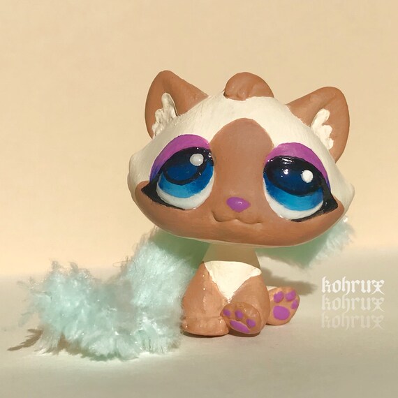 OOAK LPS bon bon kitty custom | Etsy