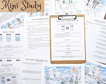 Snow Lesson Plan - Etsy