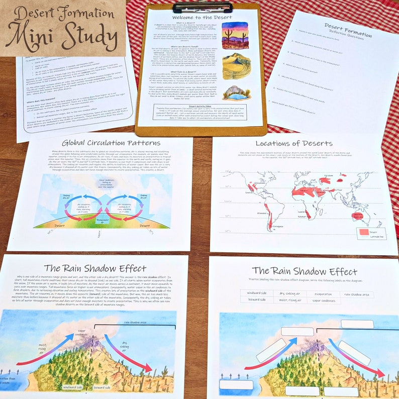 Rain Shadow & Desert: the Rain Shadow Effect, Earth Science, Lesson ...