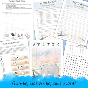 Arctic & Antarctica Polar Science Unit Bundle: Homeschool Printable ...