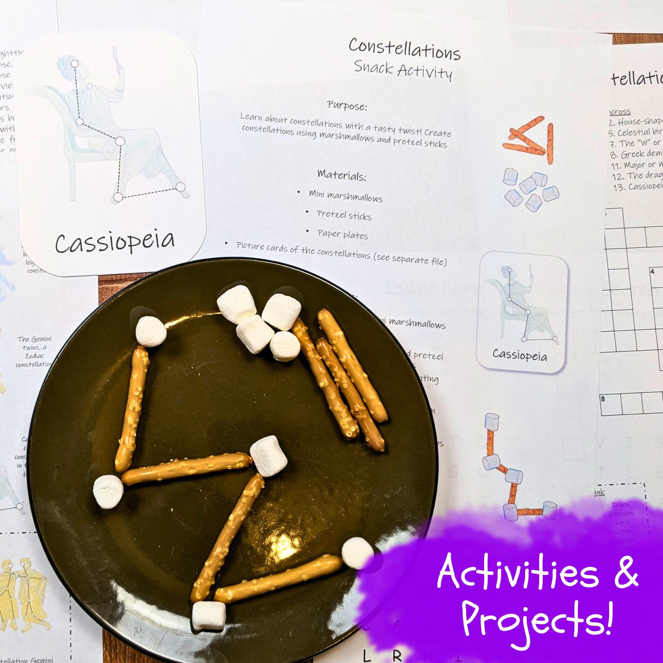Night Sky Astronomy Unit: Printable Homeschool & Classroom Activities ...