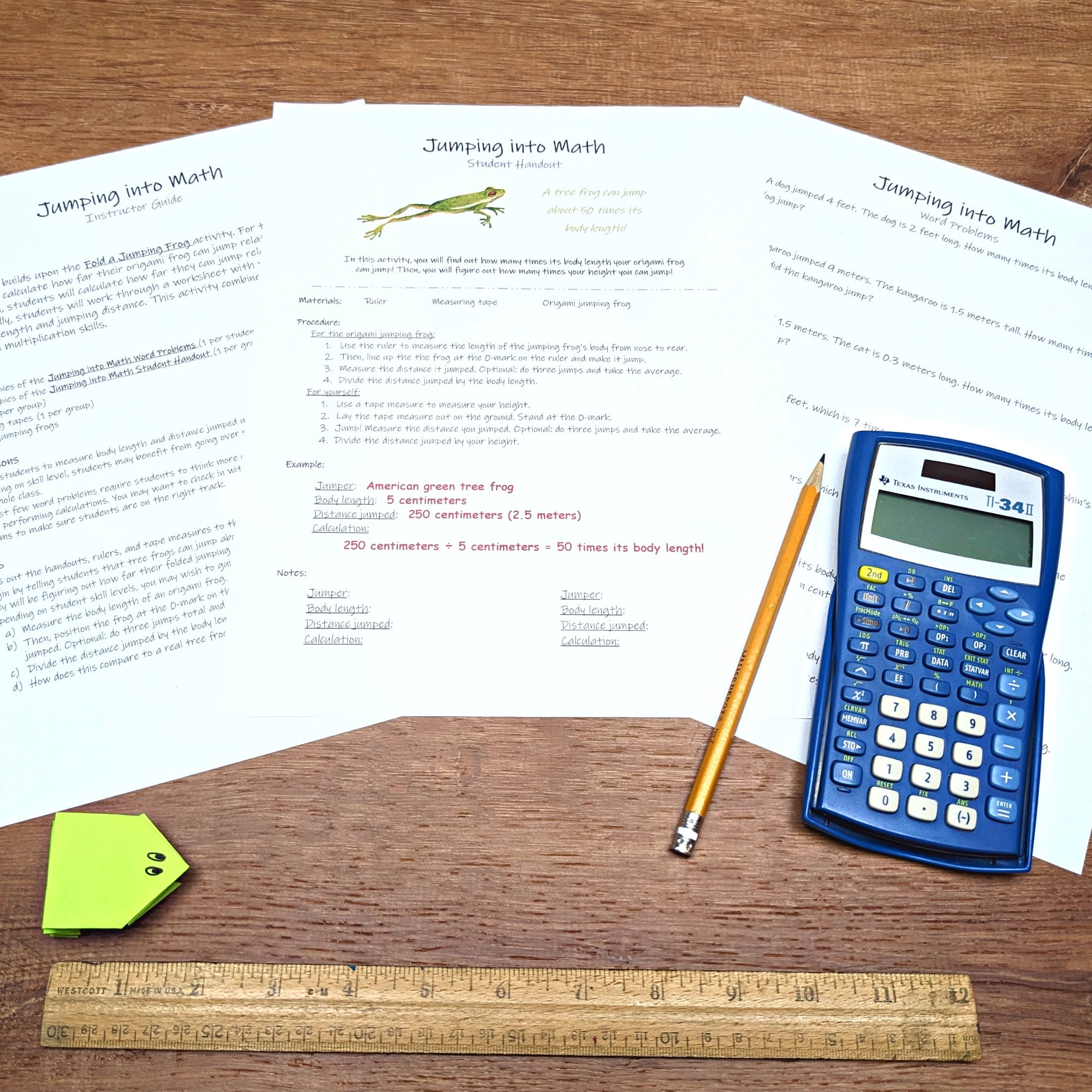 Origami Frogs & Engineering Mini Study: STEM Unit Study, Engineering ...