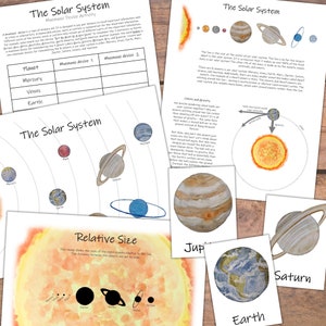 Math Activities: Solar System Distances Lab! Measurement and Math ...
