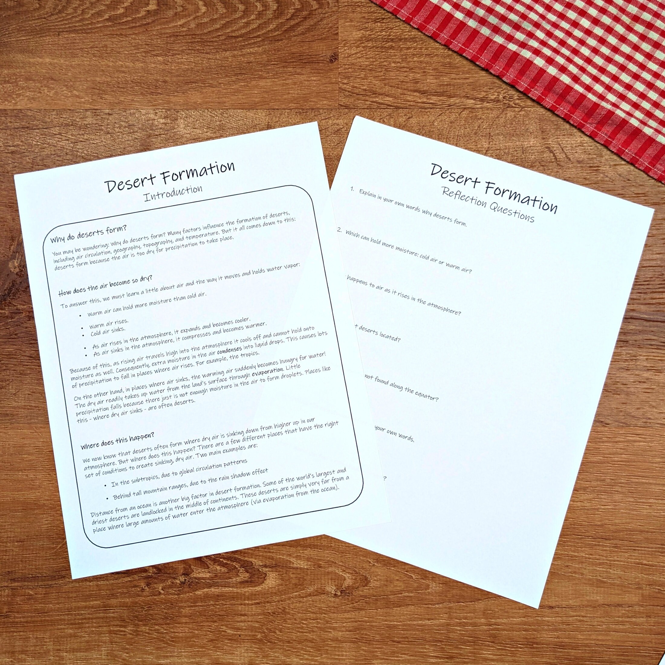 Rain Shadow & Desert: the Rain Shadow Effect, Earth Science, Lesson ...