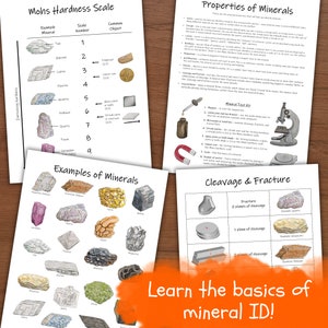 Rocks & Minerals Unit: Earth Science Lessons and Printables! Geology ...
