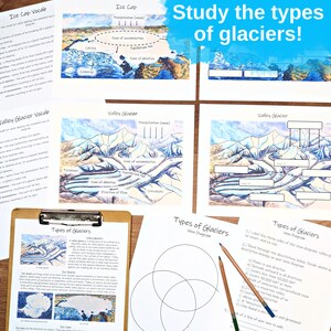 Glaciers Unit: Science on Ice! Earth Science Lesson Plan, Homeschool ...