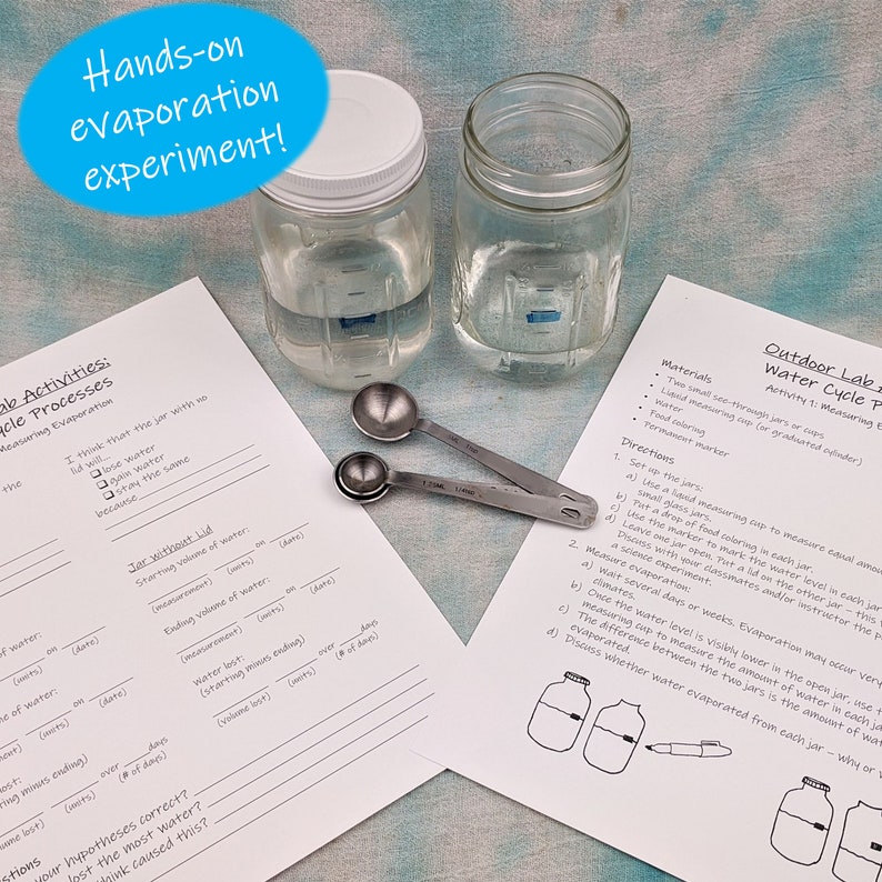 Water Cycle Unit: Earth Science Study With At-home Science Lab ...