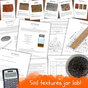 Soil Science Unit: Lab Activities, Soil Textures, Horizons (PDF ...