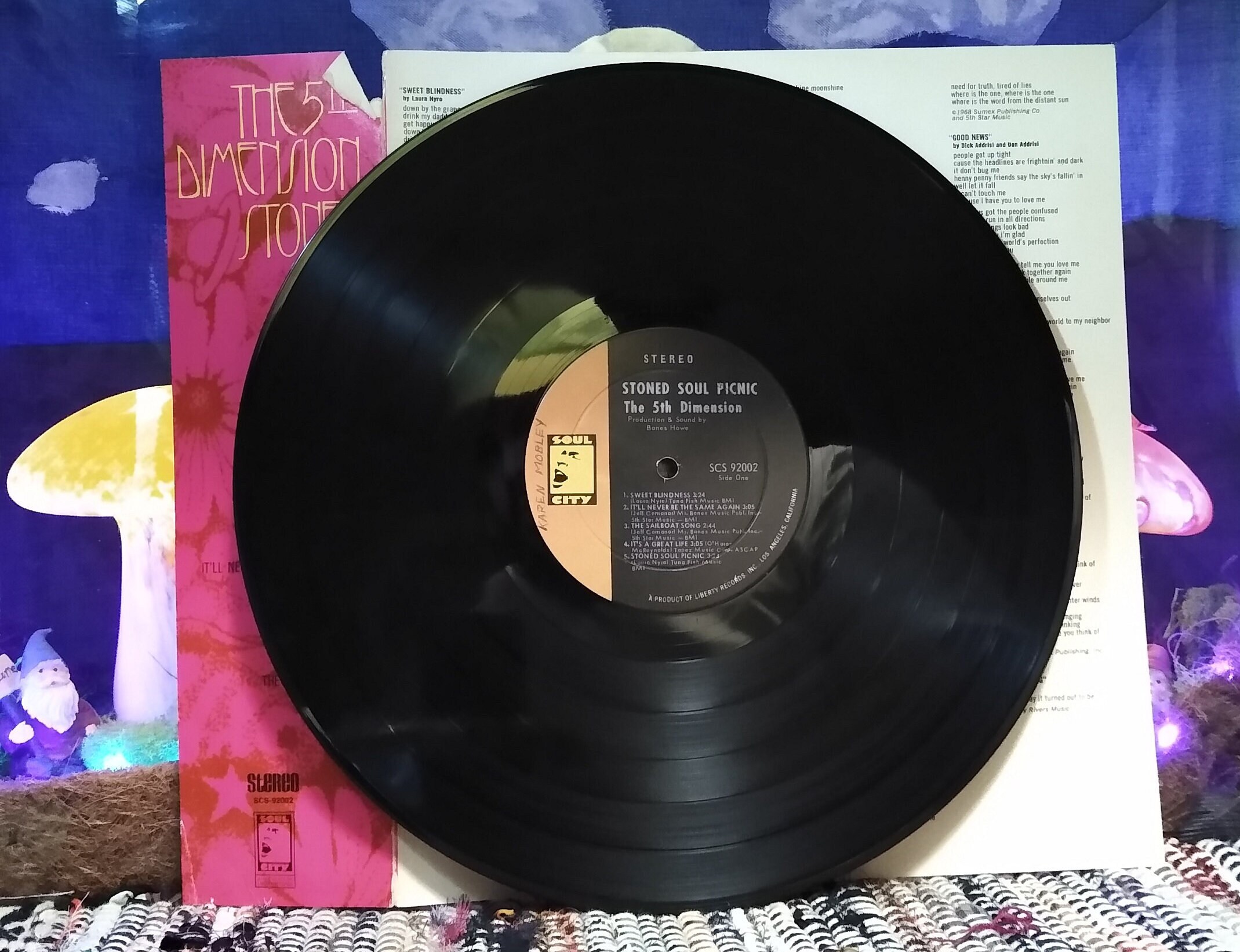 5th Dimension Stoned Soul Picnic 1968 Vinyl Record - Etsy