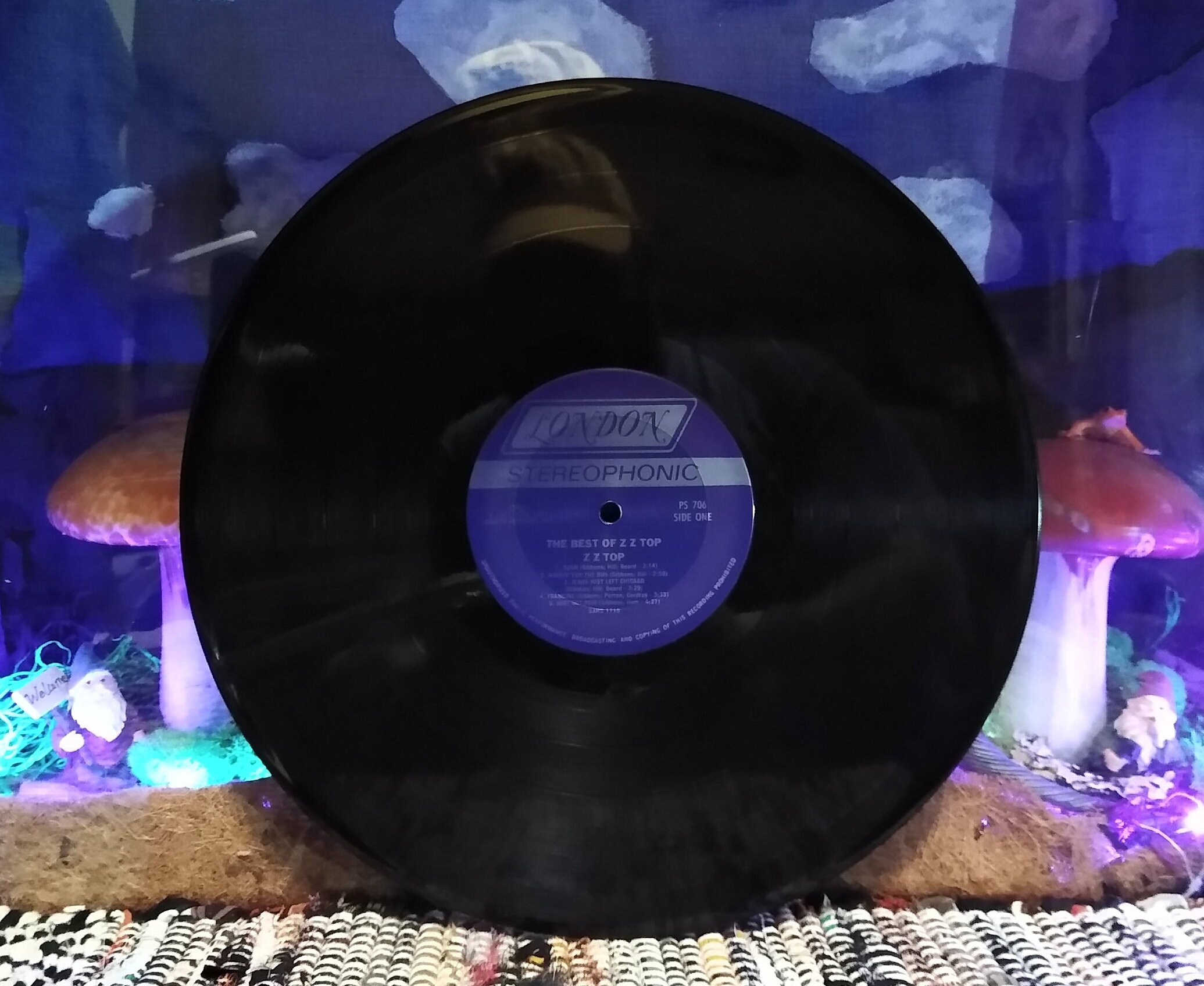 ZZ Top the Best of ZZ Top 1977 Vinyl Record Pre Eliminator - Etsy