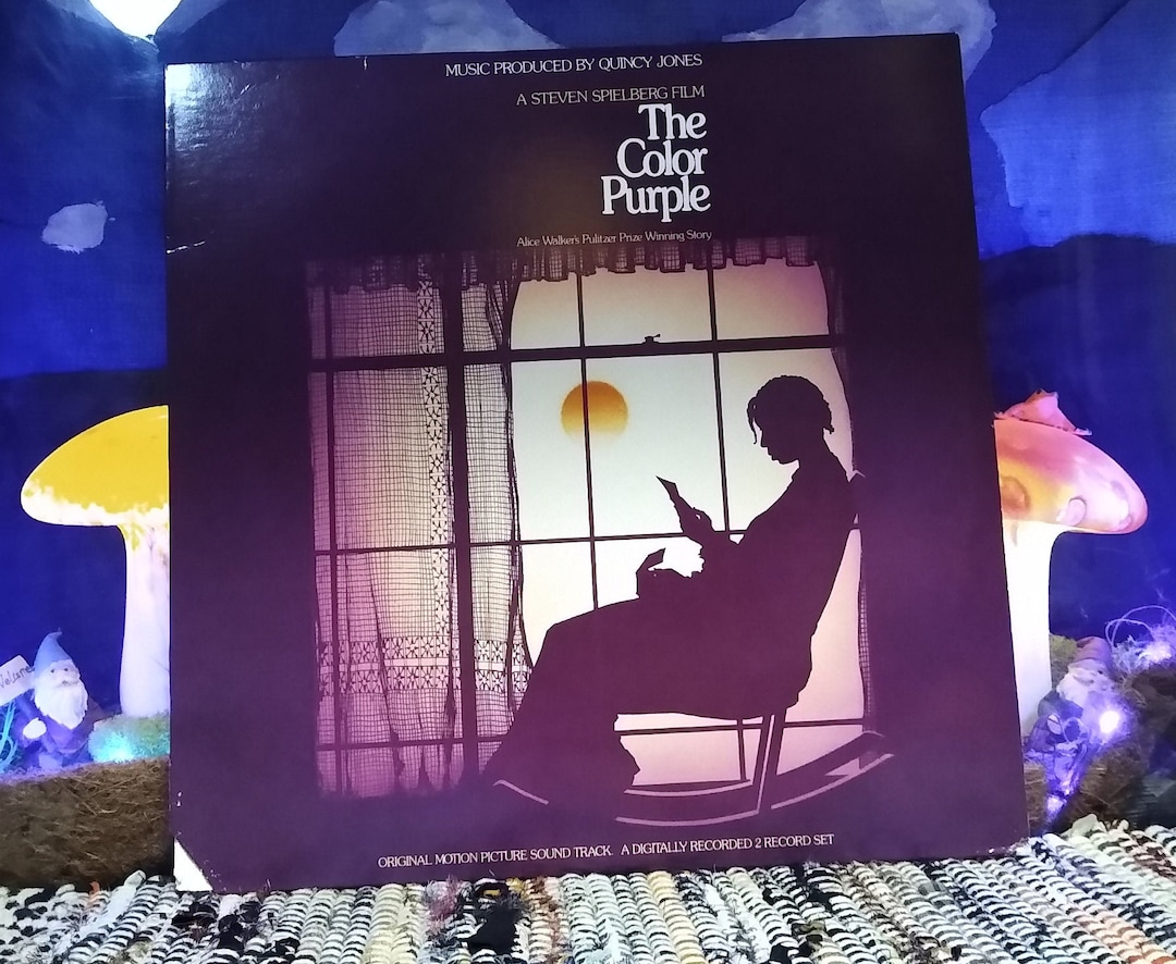 The Color Purple Soundtrack Purple Colored 2LP Set 1986 Vinyl Records ...
