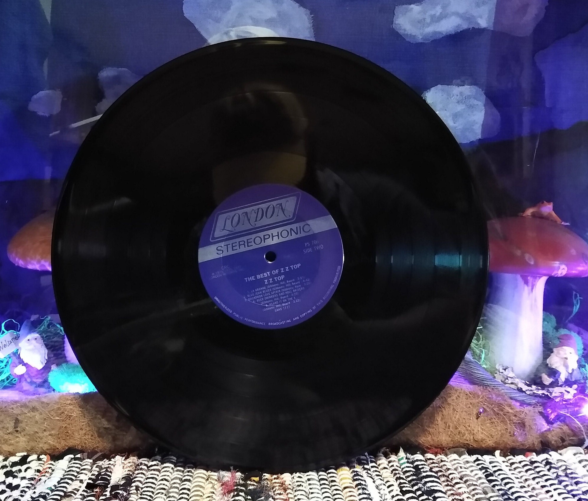 ZZ Top the Best of ZZ Top 1977 Vinyl Record Pre Eliminator - Etsy