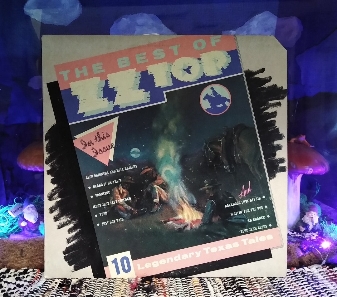 ZZ Top the Best of ZZ Top 1977 Vinyl Record Pre Eliminator - Etsy