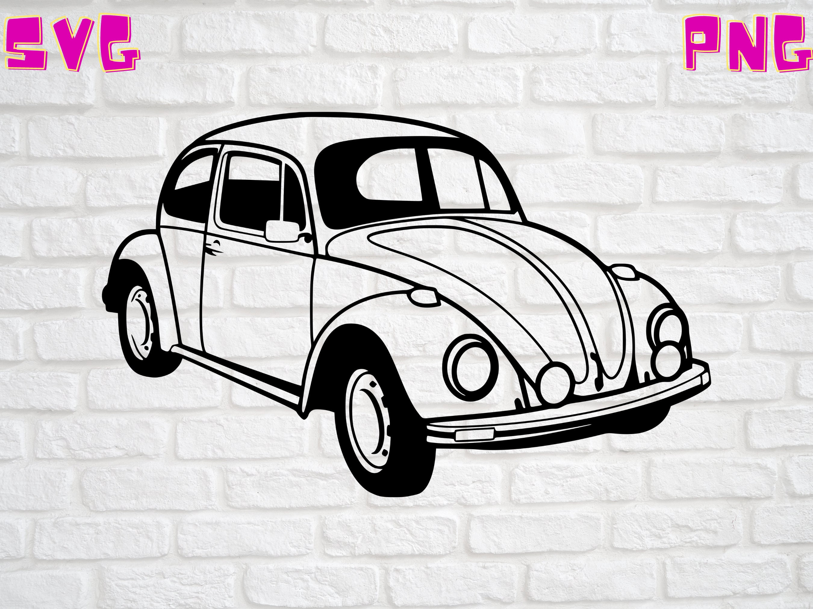 VW Volkswagen Beetle Bug SVG Digital File Only SVG png | Etsy