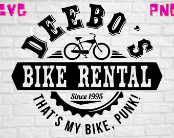 Deebo Bike Rental Svg | Etsy