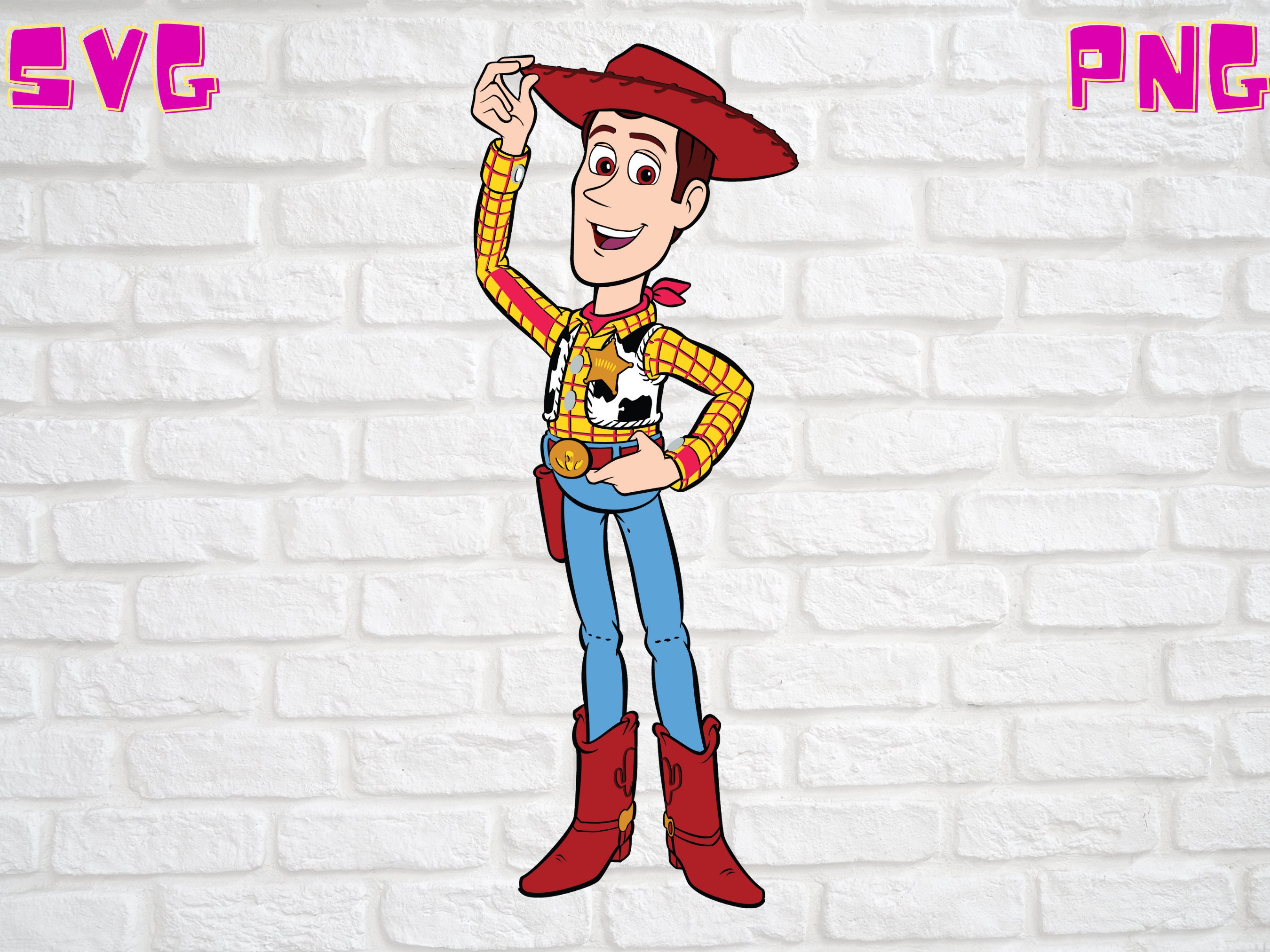 Woody Toy Story Woody SVG Digital File Only SVG png Cricut | Etsy
