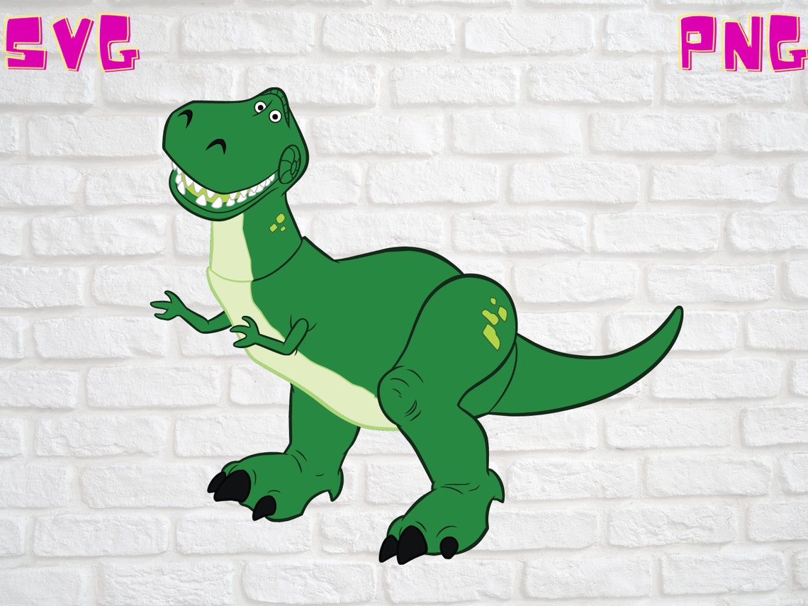Rex The Dinosaur Toy Story SVG Digital File Only SVG png | Etsy