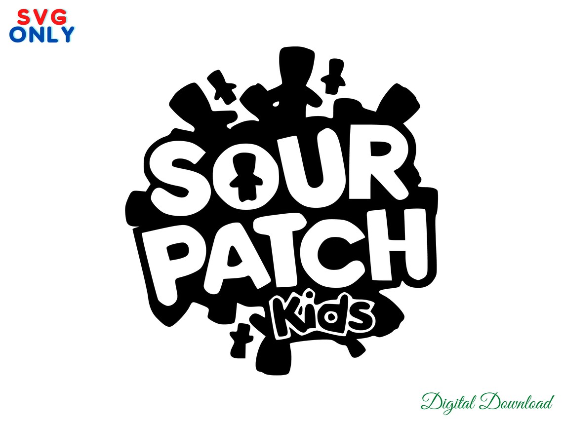Sour Patch Kids SVG Digital Download | Etsy