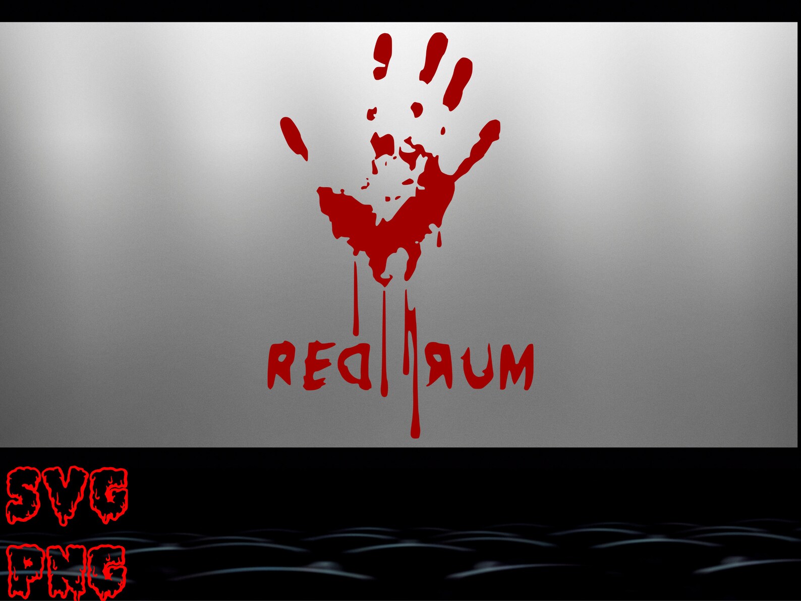 The Shining Redrum Hand SVG Digital File Only SVG png Cricut | Etsy