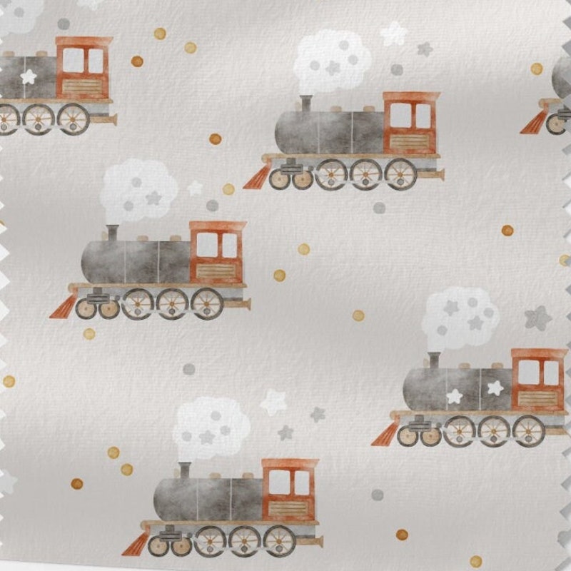 Train Fabric - Etsy