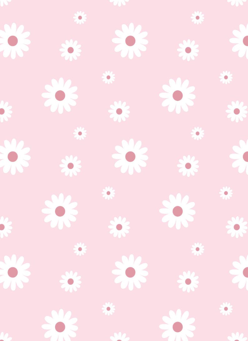 TROFAST Sticker Floral Pastel Shade TROFAST Daisy Vinyl Wraps Ikea ...