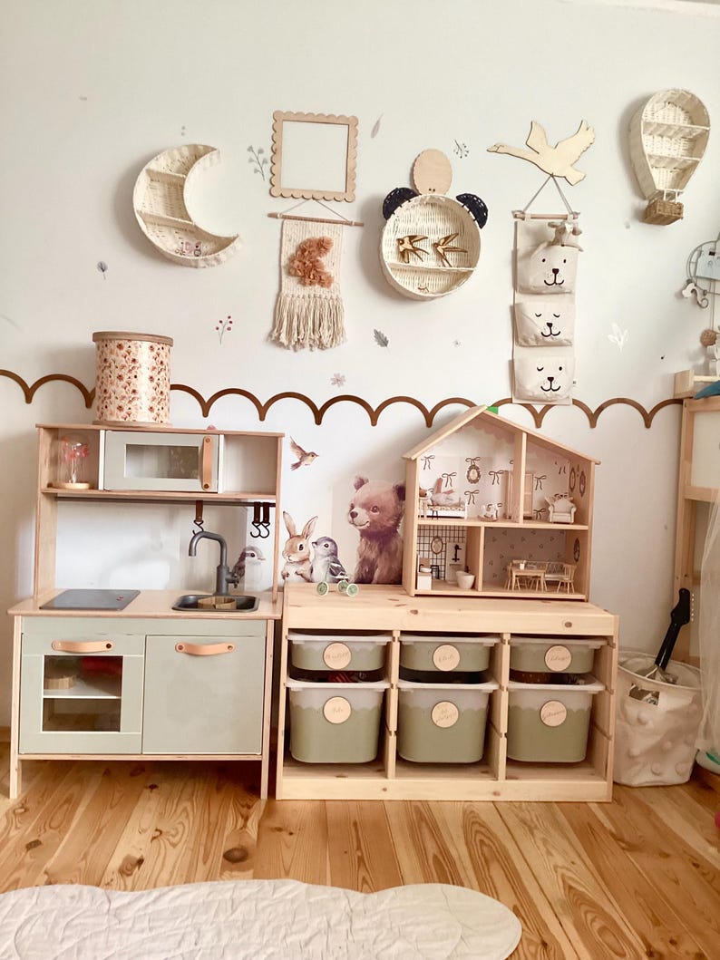 Sage Green TROFAST Sticker IKEA TROFAST Vinyl Wraps Ikea Trofast ...