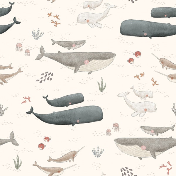 Sea Life Fabric - Etsy