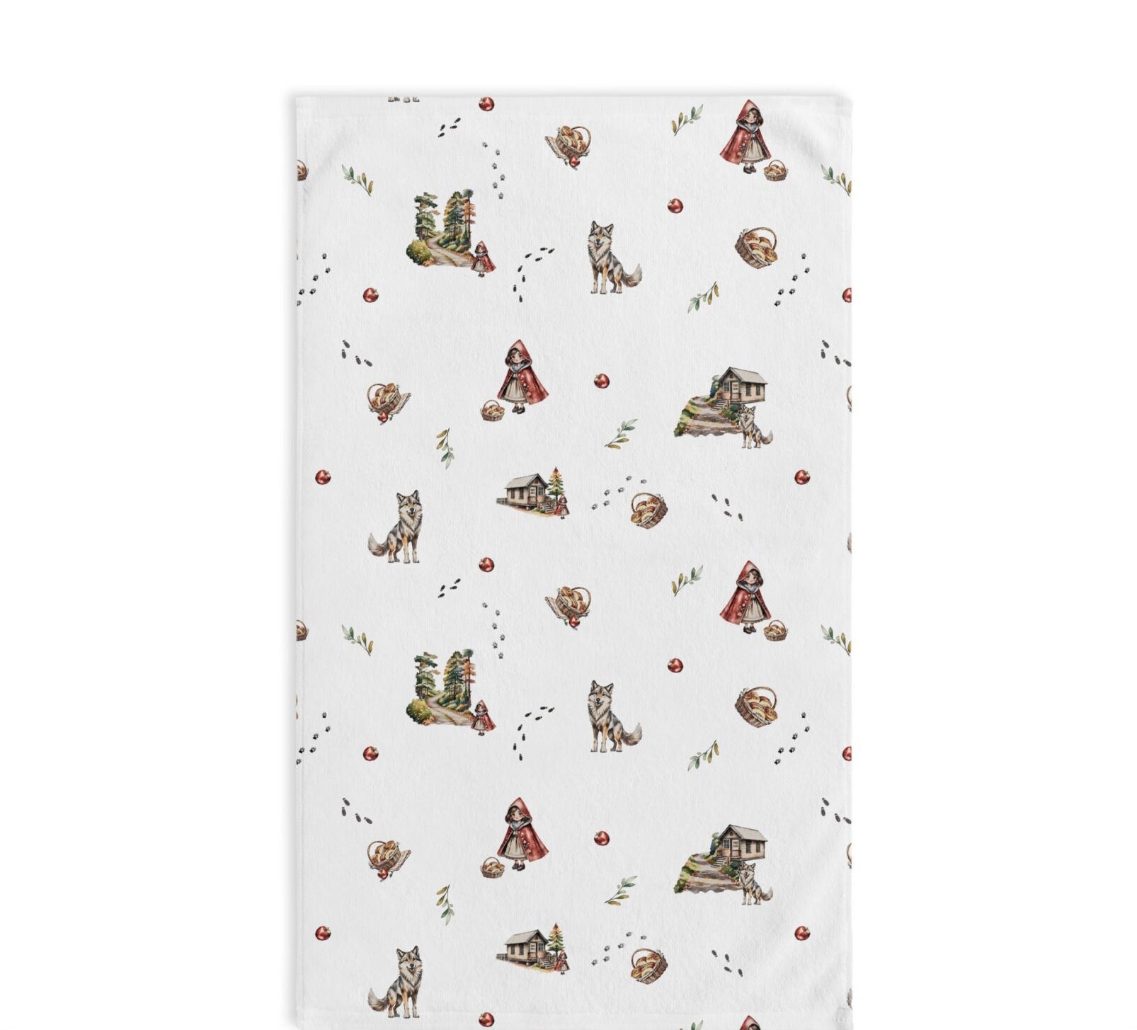 LITTLE RED RIDING Hood Fabric Children Fabric Little Red Riding Hood ...