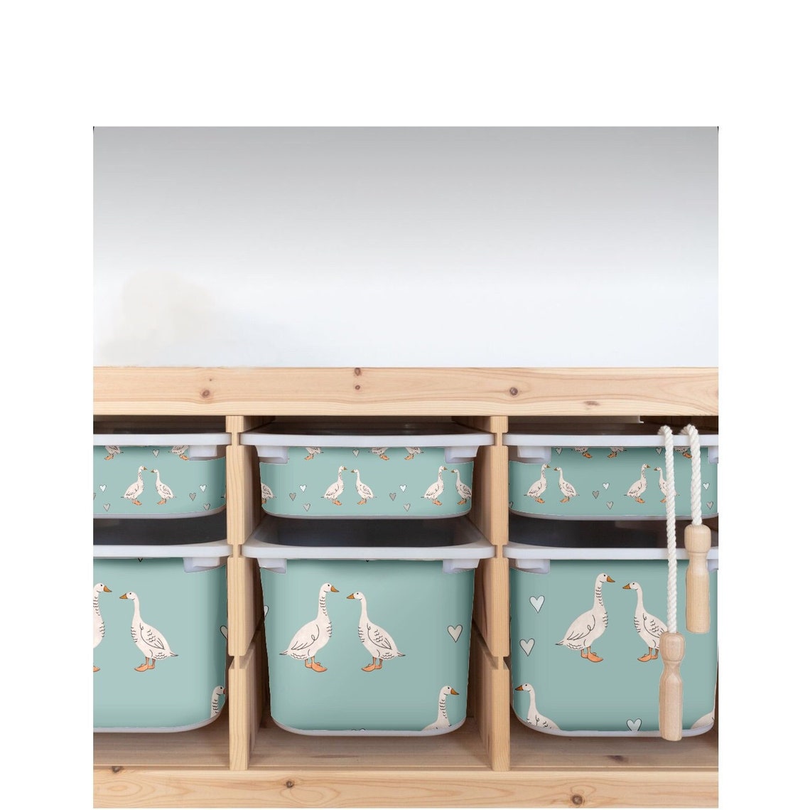 Goose TROFAST Sticker TROFAST Bin Wraps Ikea Trofast Sticker Trofast ...