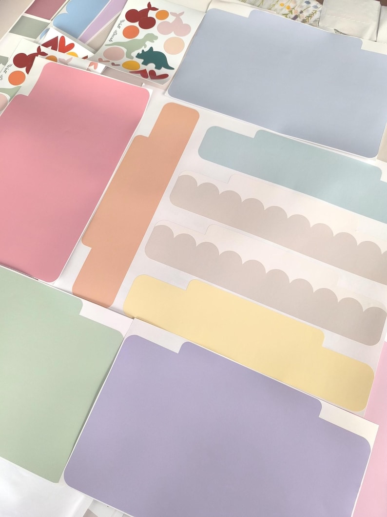 Pastel Colors TROFAST Sticker IKEA TROFAST Vinyl Wraps Ikea Trofast ...